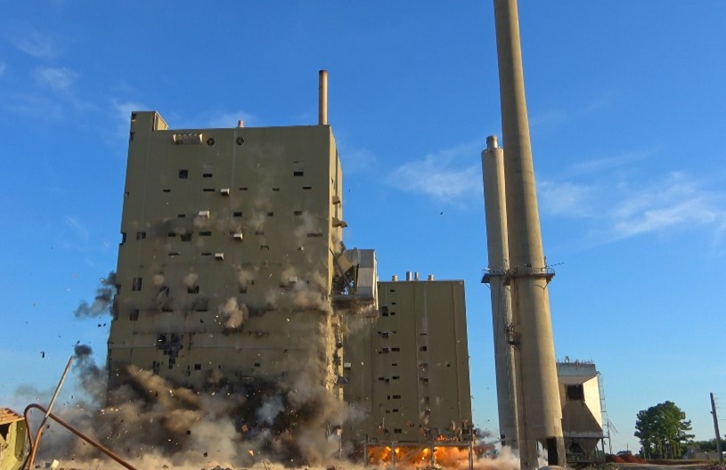 International Paper Plant Structures - Controlled Demolition Inc.